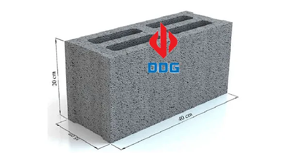 GẠCH BLOCK NGANG 150, 3 VÁCH 4 LỖ
